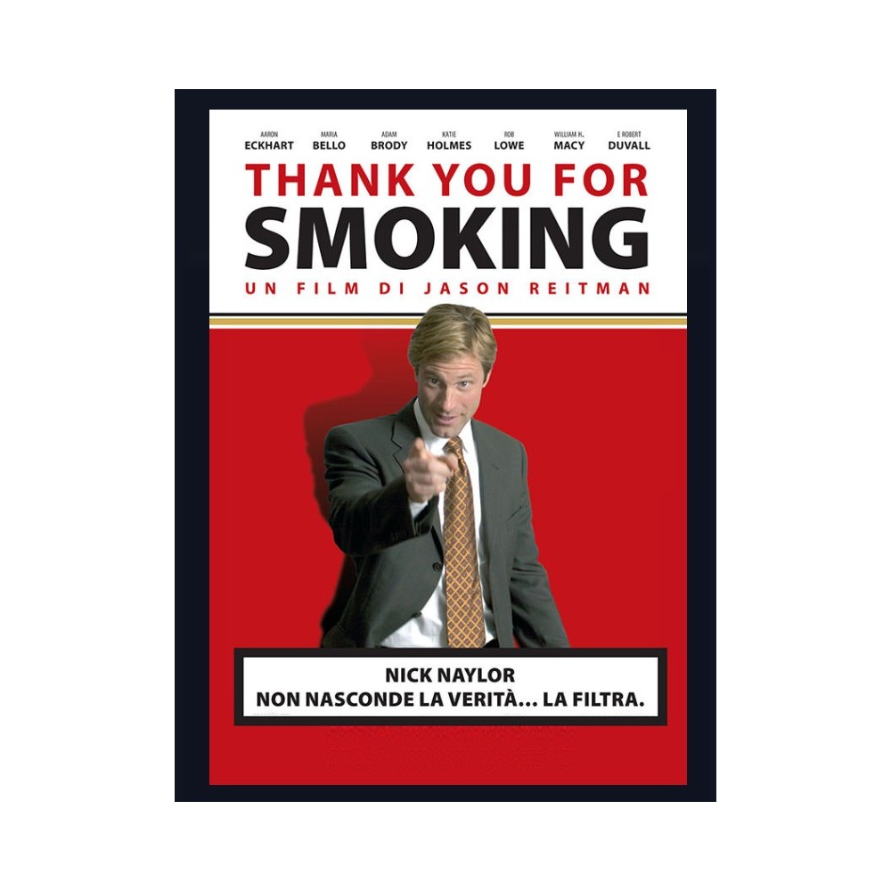 THANK YOU FOR SMOKING