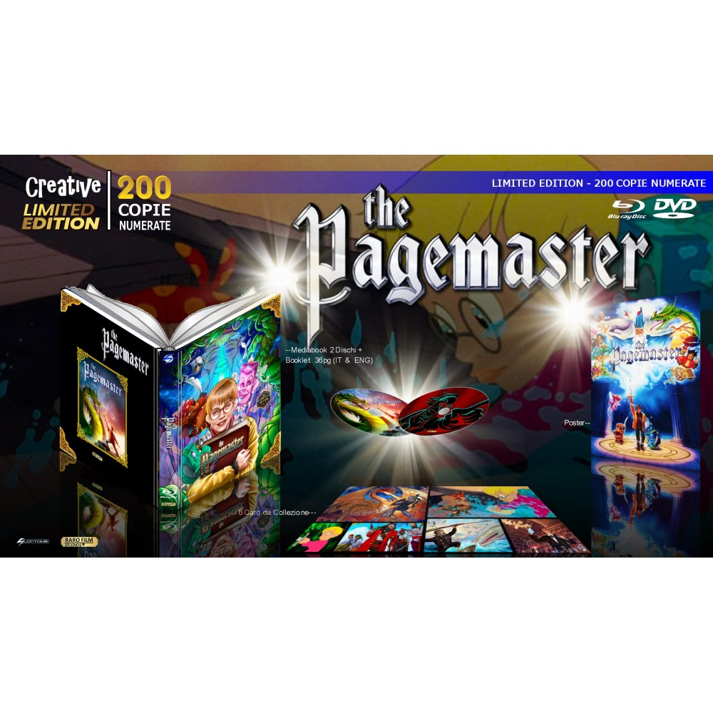 THE PAGEMASTER - "CREATIVE Ed" | Bluray Mediabook Collection - Limited ...