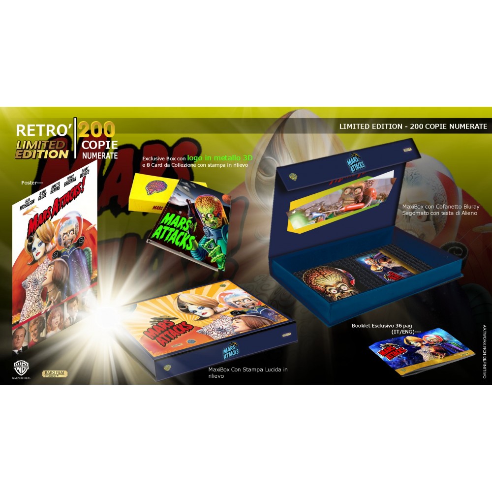 MARS ATTACKS - "RETRO' Ed." | Embossed box - Limited Edition 200 Copie ...