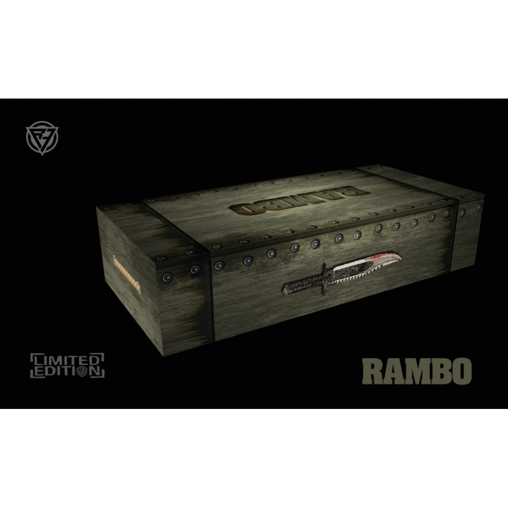 RAMBO - WEAPON CASE | hard honeycomb with real rope handles